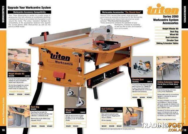 New Triton Series 2000 WorkCentre still in the boxes TRI WCA201