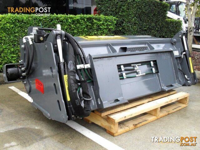 1800mm Open Mouth 4 IN 1 Bucket Broom suit Takeuchi